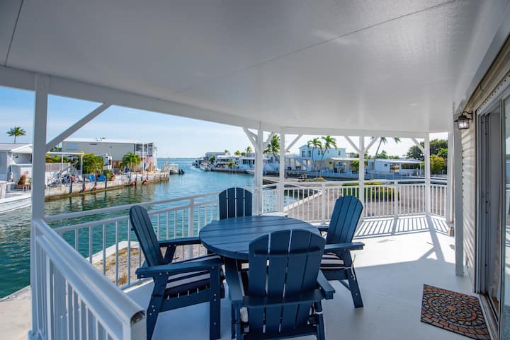 Canalfront Coastal Escape W/open Water Views - Big Pine Key, FL