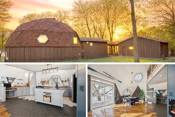 The Maple Lake Dome Home - Lake Maria State Park, Monticello