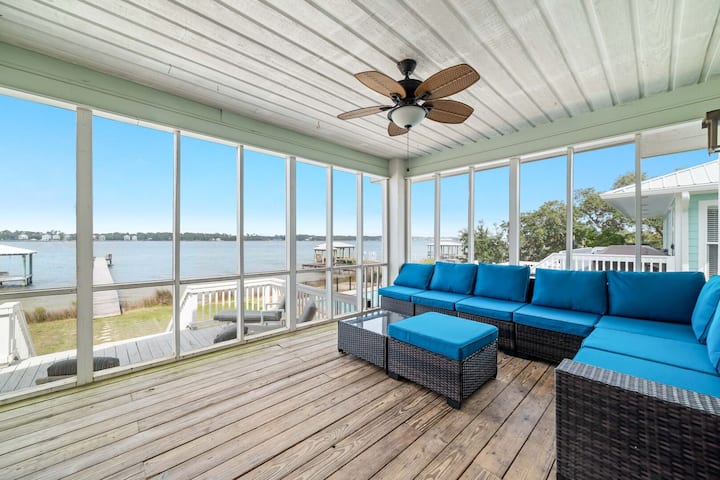The Flip Side | Private Dock | Little Lagoon - Gulf Shores, AL
