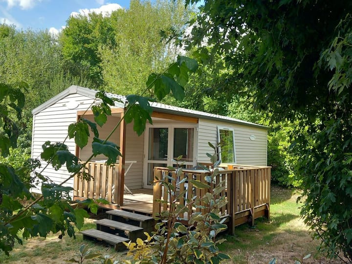 Mobil-home Avec Terrasse Pour 6 Personnes - Saint-Christophe-du-Ligneron