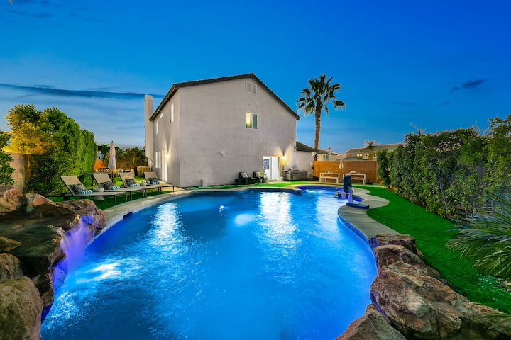 Pluma Verde Vista: 6br Retreat W/ Pool, Spa, & Gam - California