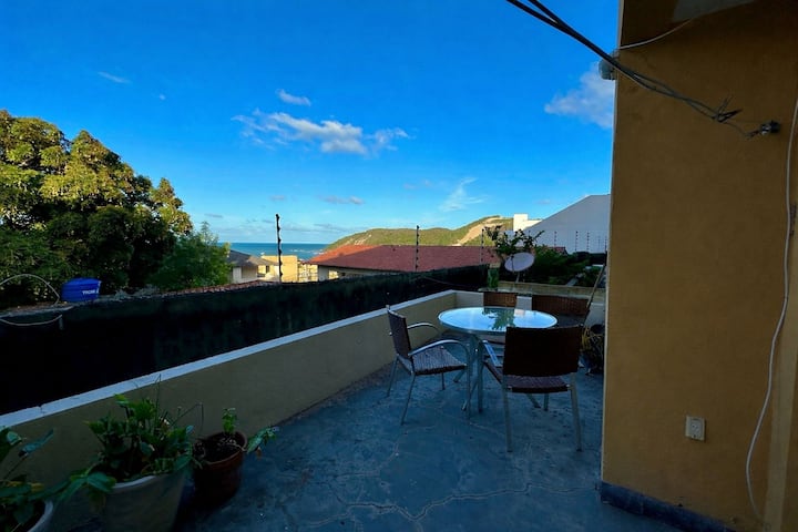 Flat 102 - Varanda E Vista Parcial Mar - Natal