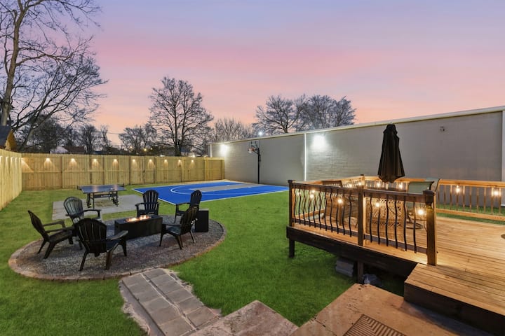 Near Germantown | Home W/bball Court & Ping Pong - Nashville