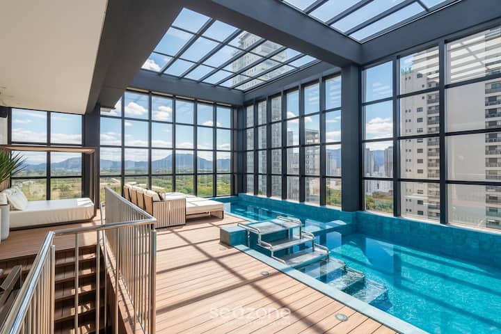 1br Apt In A Cond. W/ Pool, 220m From Sea Ffs1301 - Itapema