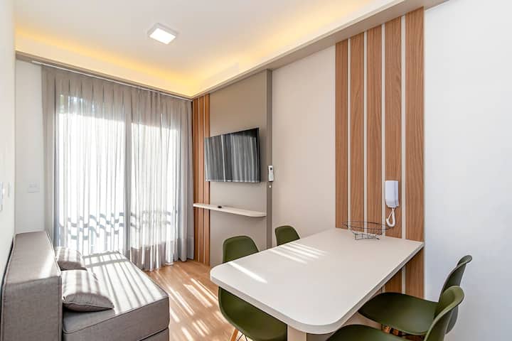 Apto De 2q Super Iluminado E Ensolarado - Cna0309 - Curitiba