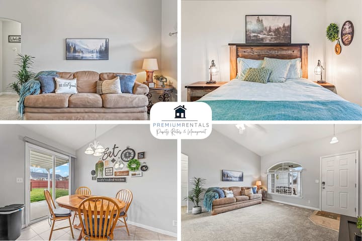 Cozy 3br Nampa Home • Spacious Yard + Smart Tv - Lake Lowell, ID
