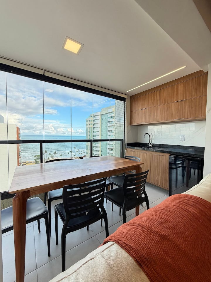 Apartamento Decorado Incrível Vista Mar - Ilhéus