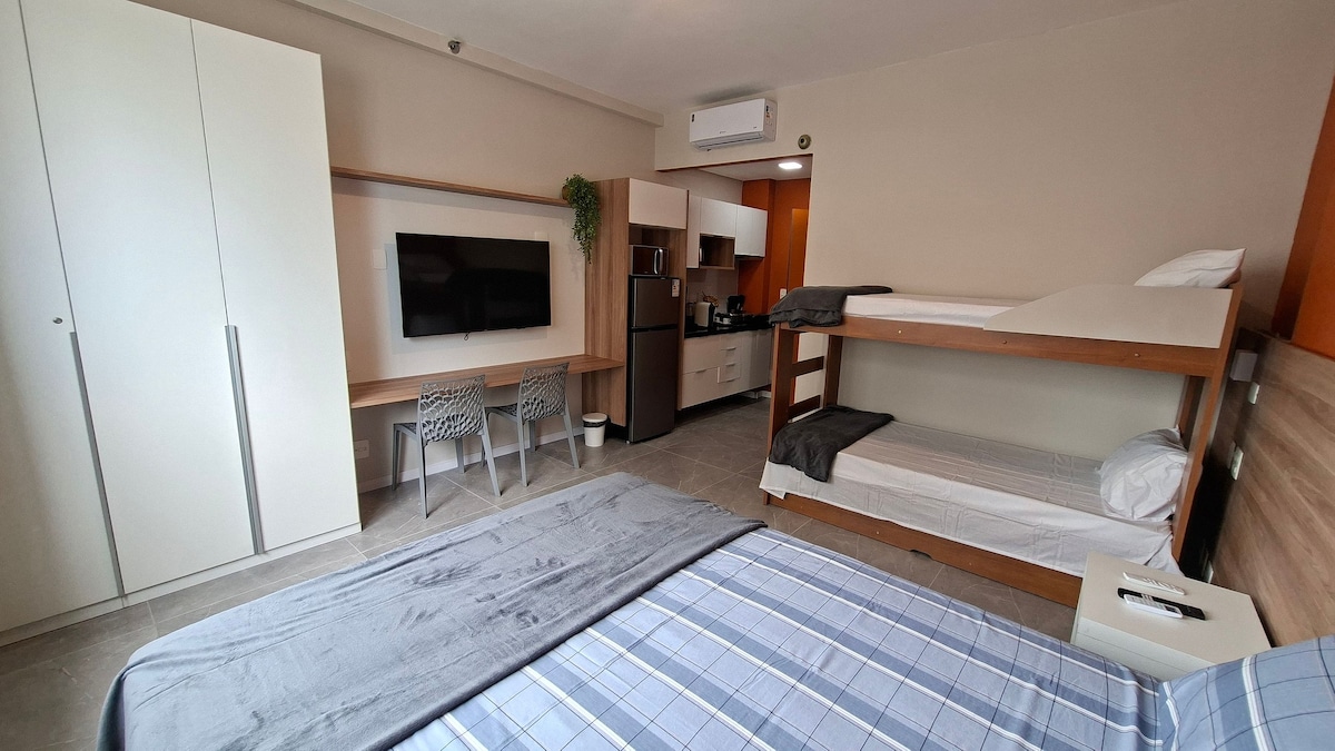 Flat with sea view 300m from the beach - Apartments for Rent in Santos ...