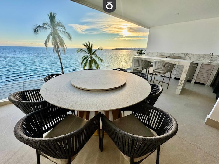 Panarea 2d | Beachfront 4br + Outdoor Kitchen - Bucerías