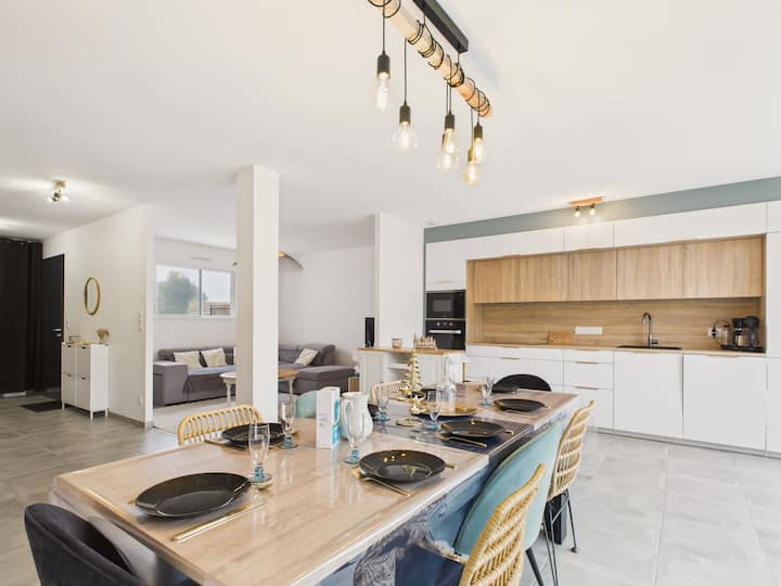 350m De La Mer-maison Pour 4 Adultes/4enfants - Longeville-sur-Mer
