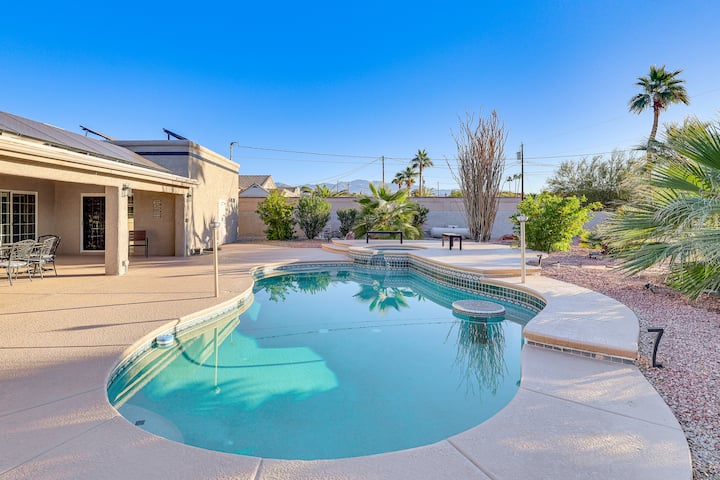 Private Pool, Spa! Updated Home Near London Bridge - Lake Havasu City, AZ