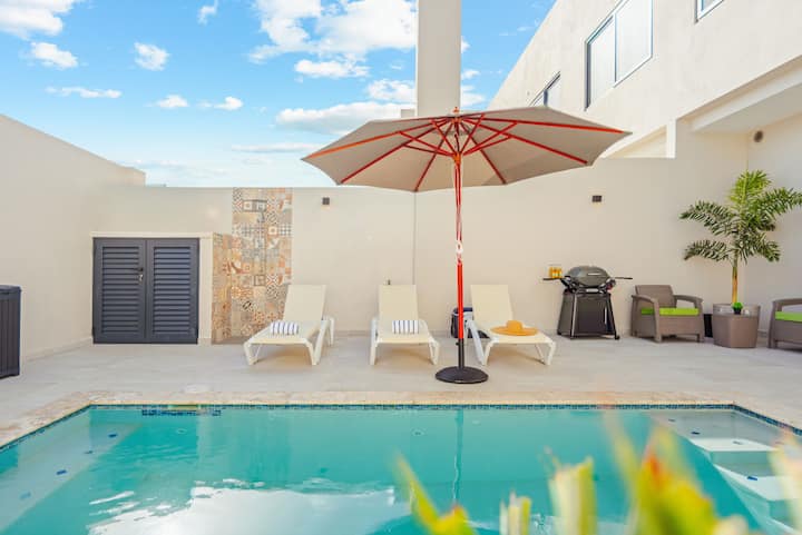 Luxury 4br Pool Villa In Sandstone By Bocobay - 아루바