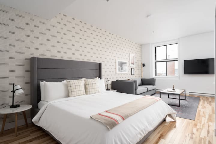 Studio W/king Bed|old Montreal - Brossard