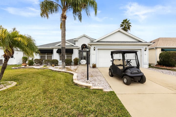Augustine Escape - Access To Golf Cart & Amenities - The Villages, FL