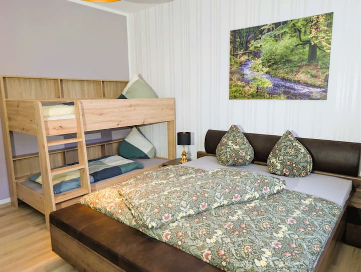 65m² Ferienwohnung Zwischen Skiarena & Saunawelt - Eibenstock