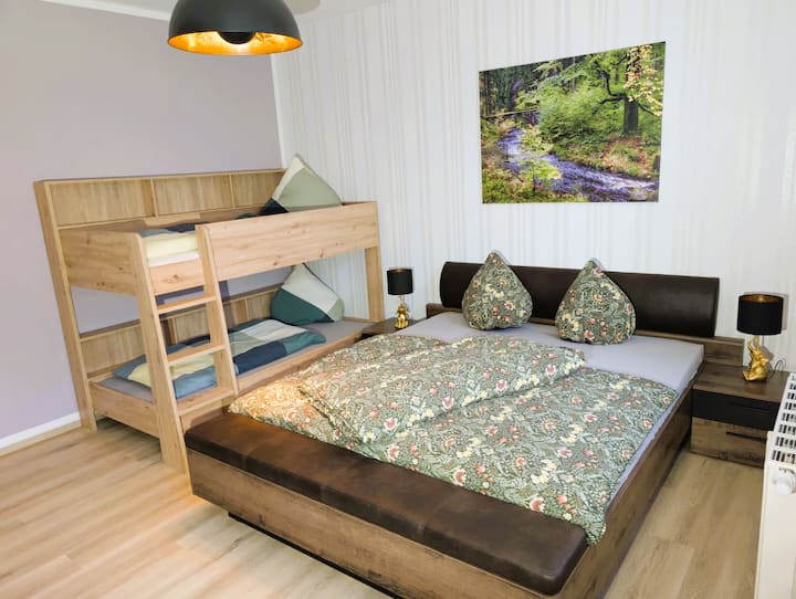 65m² Ferienwohnung Zwischen Skiarena & Saunawelt - Eibenstock