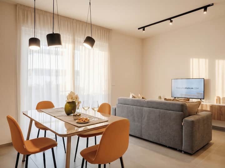 Urban Penthouse Terrace With Parking - Bari