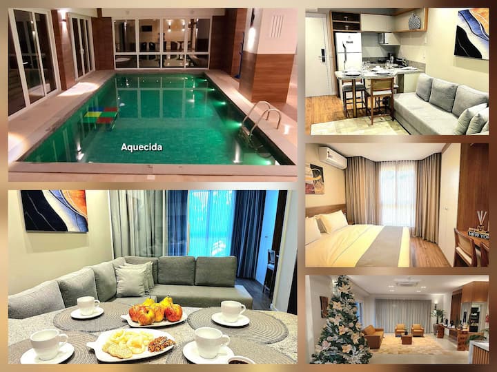 Esplendido Flat No Serra Class - Canela