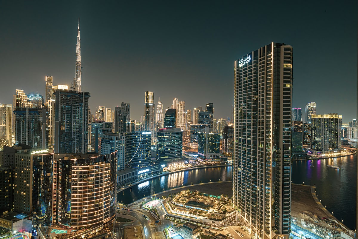 2BR exclusif de luxe, vue sur Burj + canal | - Appartements à louer à ...