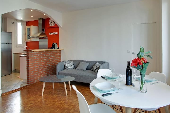 Parisian Home | 2 Chambres | Auteuil - St Cloud - Boulogne-Billancourt