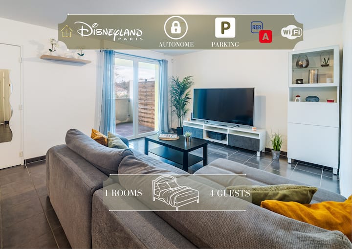 Park & Stay Montévrain - 10min To Disneyland - Montévrain