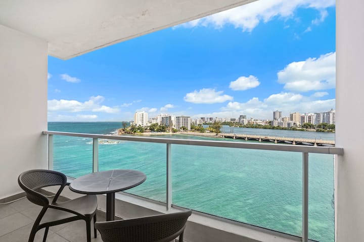 Old San Juan | Oceanview Apartment | Balcony - San Juan