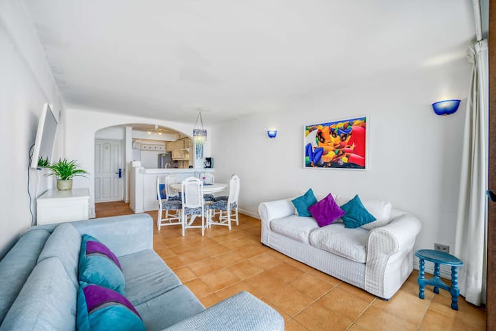 Oceanfront Apartment · Full Sea View · 5 Guests - Algarrobo