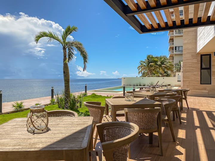 3 Bed-ocean View, Wifi 2 Pools - Puerto Morelos