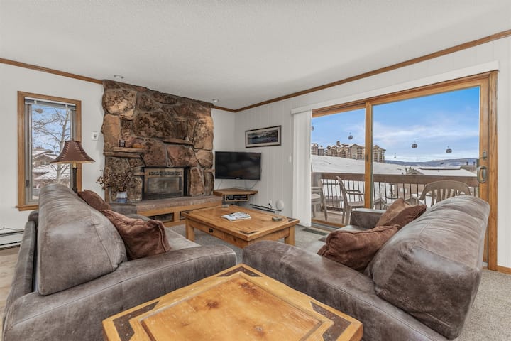 Slopeside Condo|hot Tub|free Shuttle|mountain View - Steamboat Springs