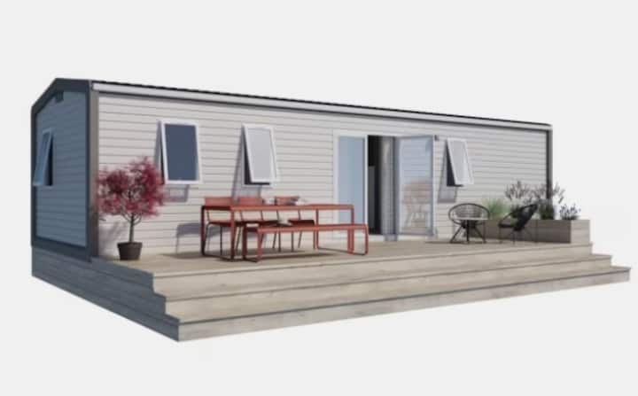 Cottage Rosa 5 Pièces 8 Personnes Climatisé + Tv - La Palmyre