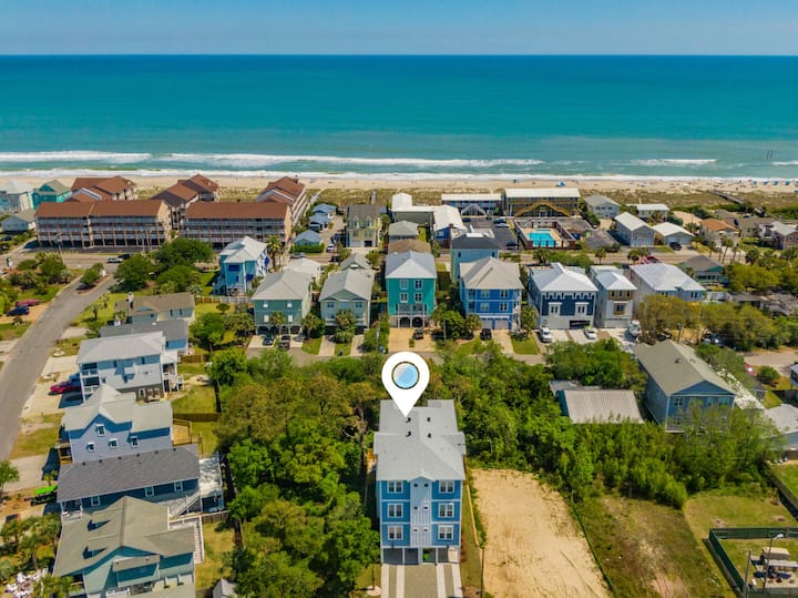 New Listing Promo! Steps To Beach-hot Tub-fire Pit - Carolina Beach, NC