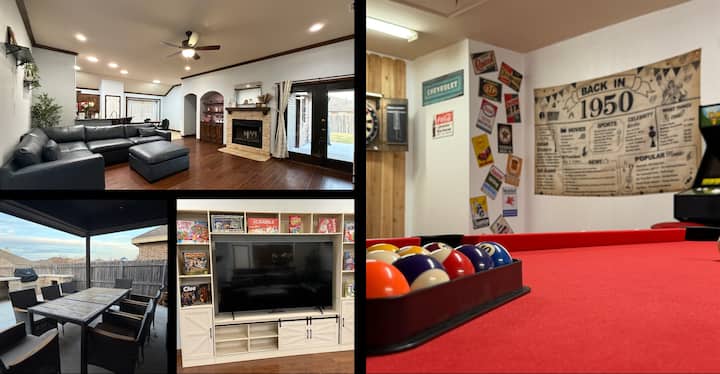 Candy Land Lane- 3 Bedrooms | Retro Game Room! - Abilene, TX