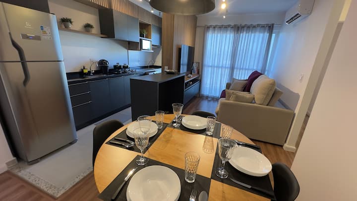 Beautiful And Cozy Apartment With Swimming Pool In The Central Region - Foz do Iguaçu