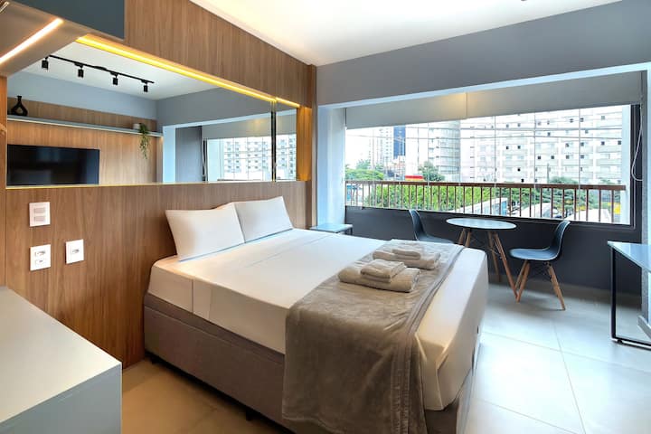 Studio De Alto Padrão | Vila Madalena - Brasil