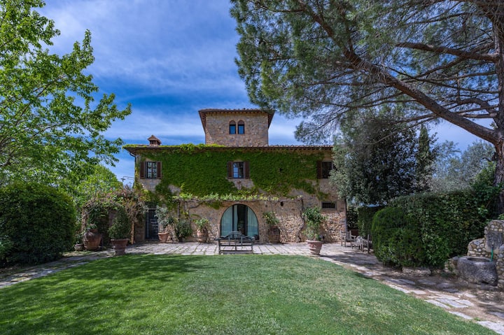 Villa Tignano With Pool - Poggibonsi