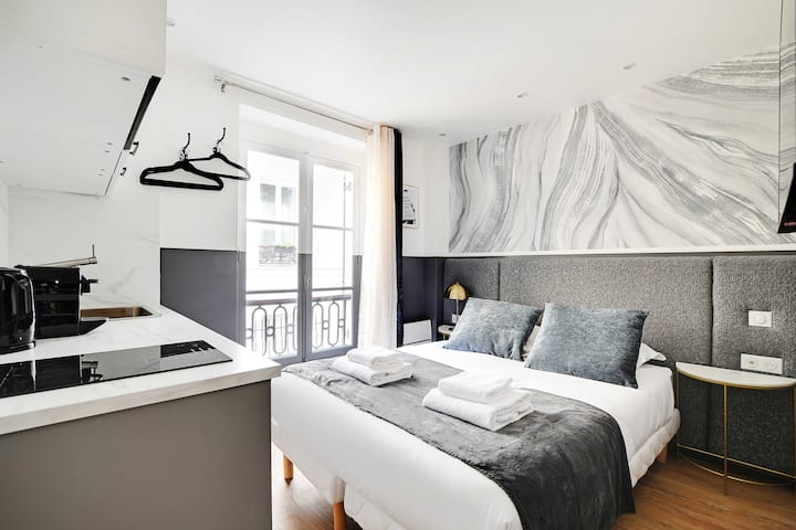 Studio Moderne Pour 2p Avec Clim- Proche Montmartr - Paris