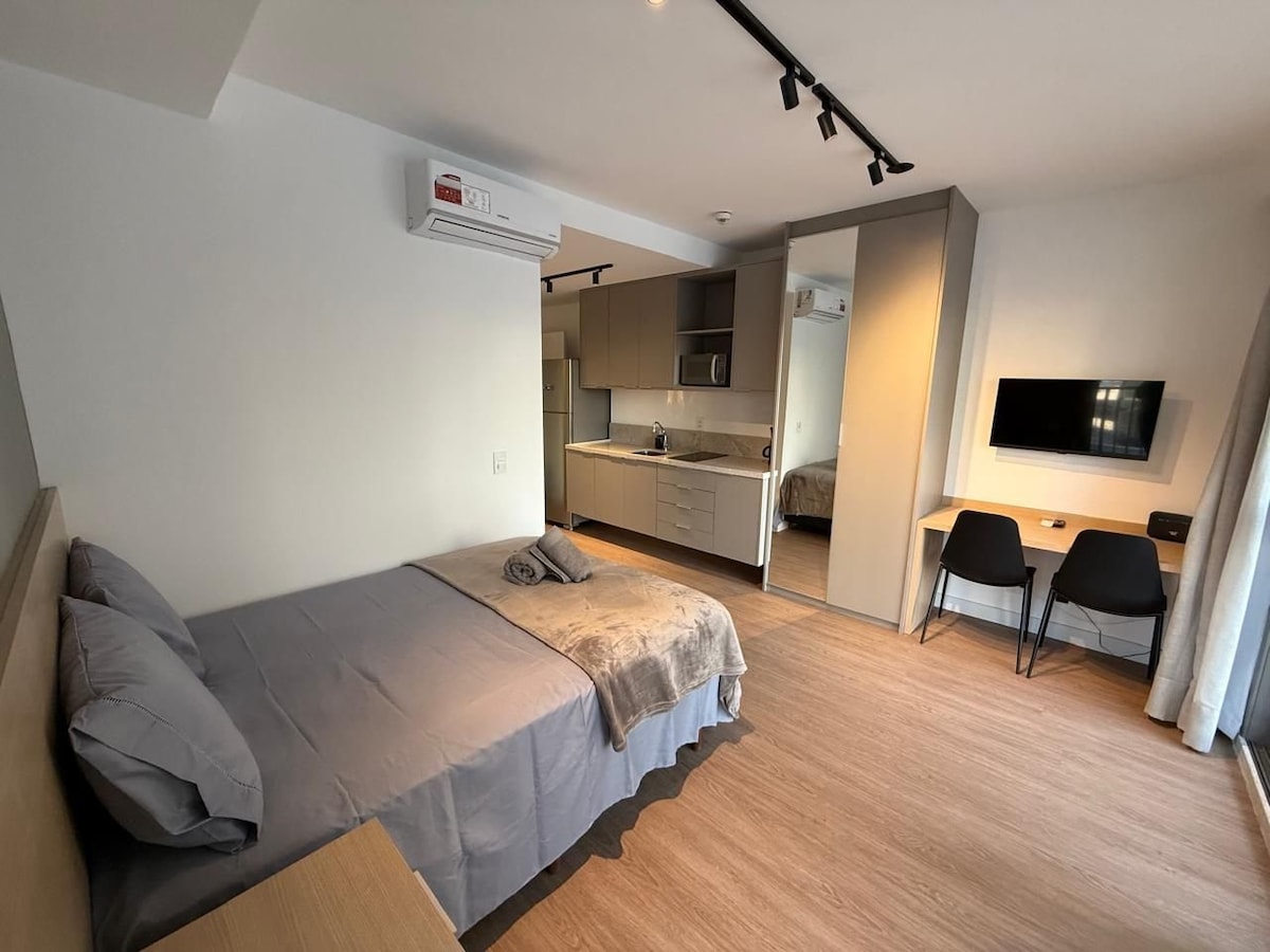 Studio F2 c/Academia Métro Brooklin - Appartements à louer à São Paulo ...