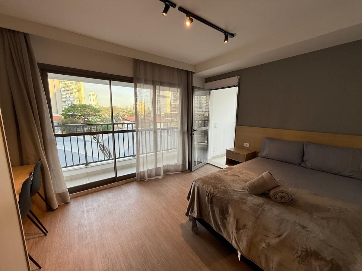 Studio F2 c/Academia Métro Brooklin - Appartements à louer à São Paulo ...