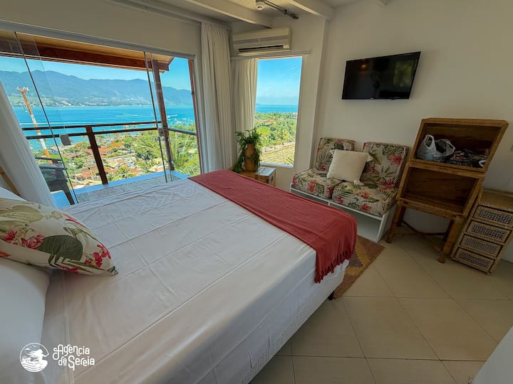 Suíte Para 3 Pessoas Com Vista E Pertinho Da Praia - Ilhabela