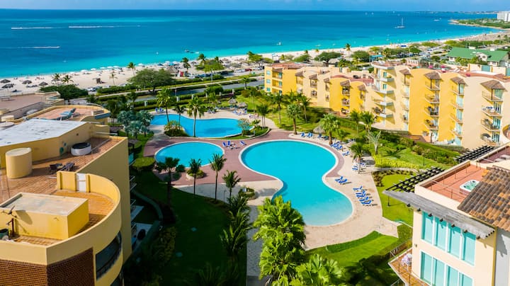 3br Condo•eagle Beach•private Balcony - Aruba