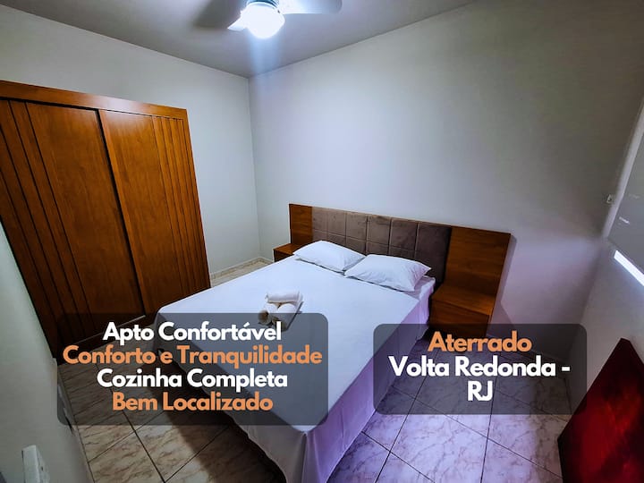 Apto Completo E Confortável No Aterrado - Volta Redonda