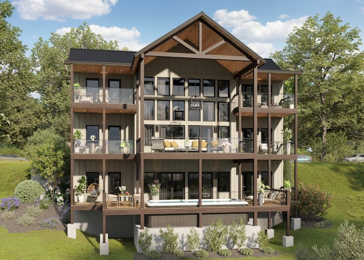 Smoky Mountain Home W/ Hot Tub & Game Room - Pigeon Forge, TN