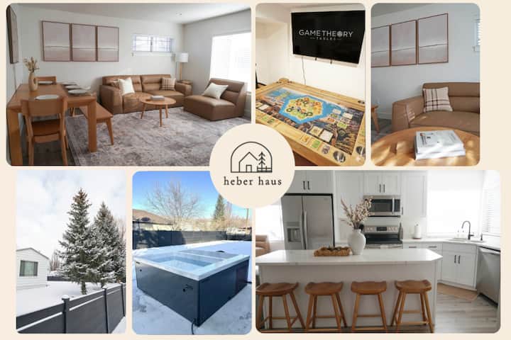 Heber Haus | Game Room| Hottub| Near Deer Valley! - Heber City, UT