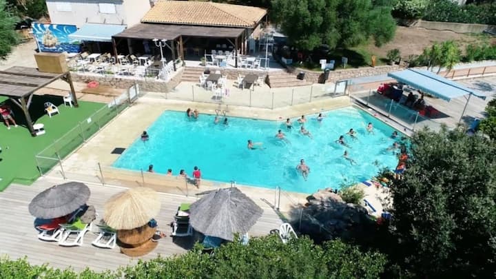 Zecamping 3* Mobil Home Piscine - Porto-Vecchio