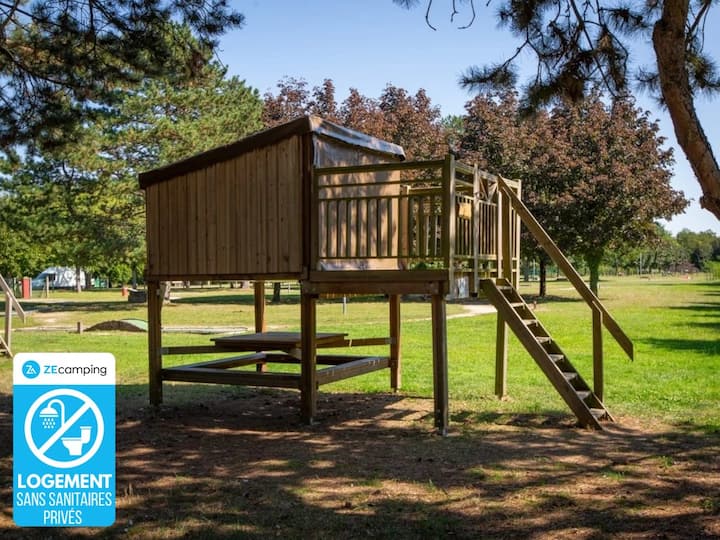 Zecamping 3* Cabane - Proche Chateaux De La Loire - Sully-sur-Loire
