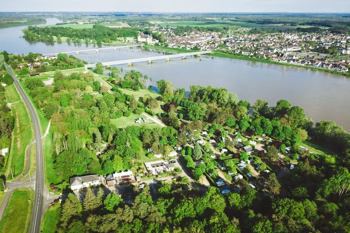 Zecamping 3* Mobil Home 29m²-proche Châteaux Loire - Sully-sur-Loire