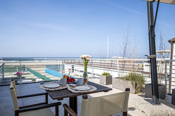 Homiday - Maestrale, Vista Mare Con Piscina - Viareggio