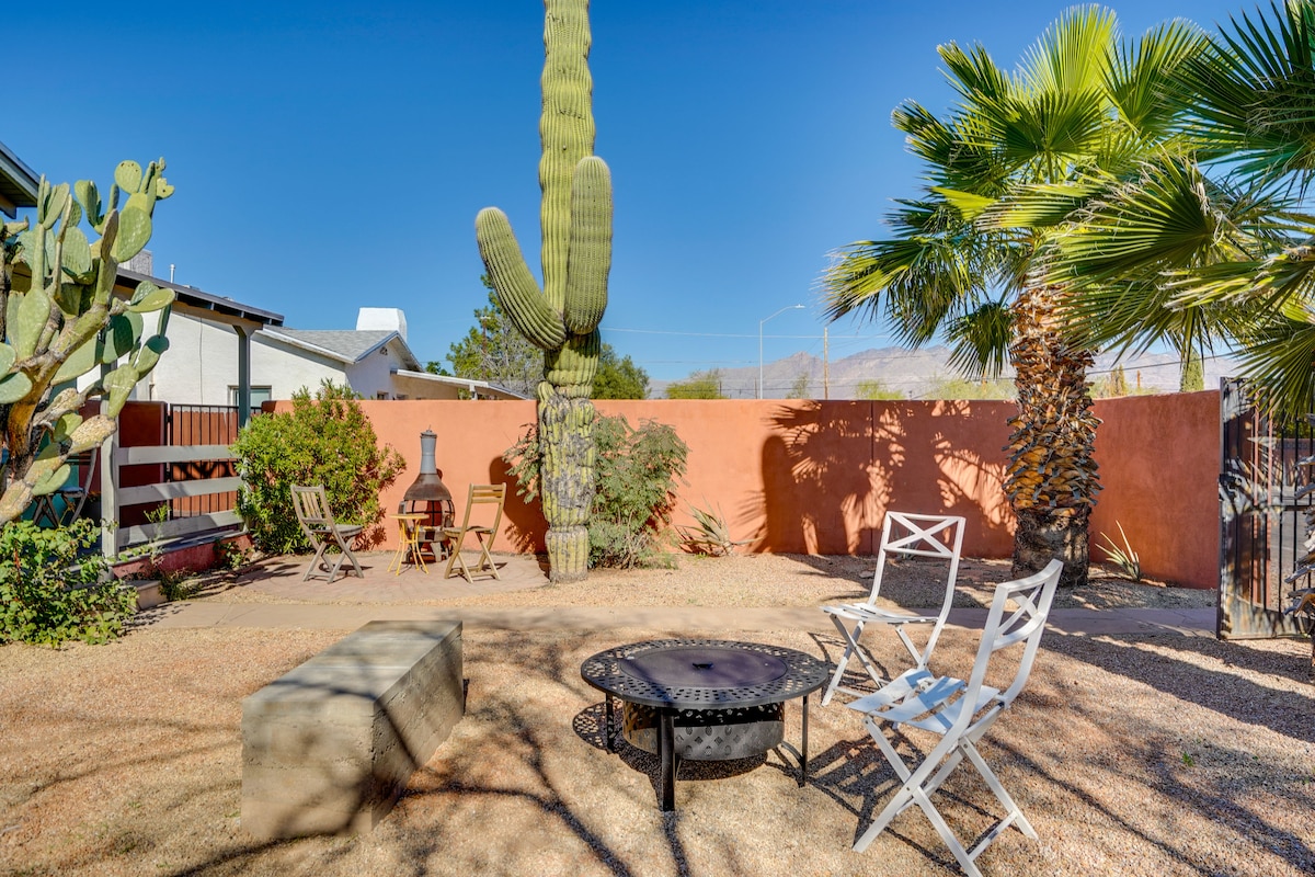 ¡Fogatas y parrilla en Central Tucson Home Base! - Casas en renta en ...