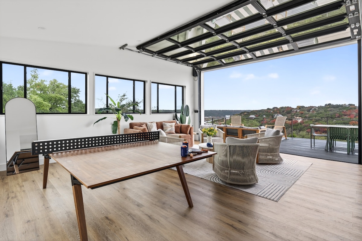 Vistas al lago Austin | Piscina, fogata y sala de juegos - Casas en ...