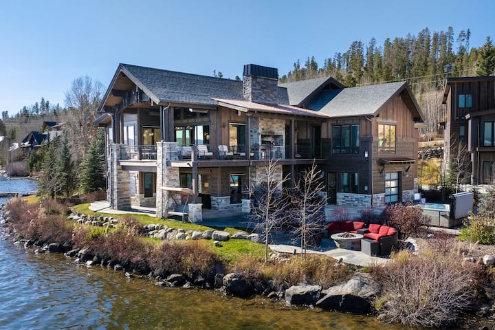 Lp Lakefront House: Private Dock - Stunning View - Grand Lake, CO
